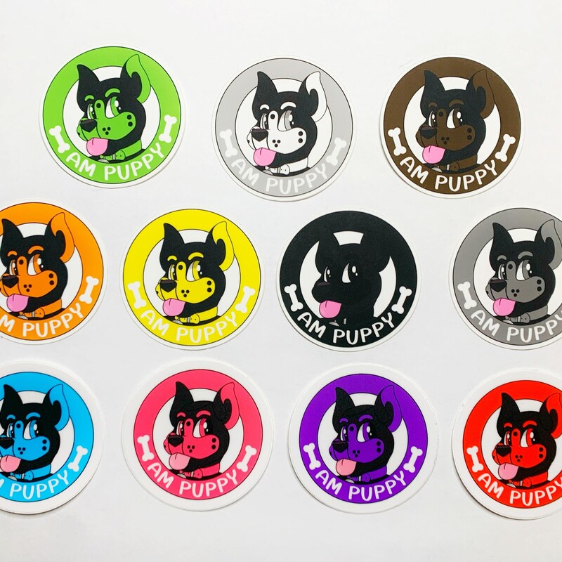 Puppy Sticker - Etsy