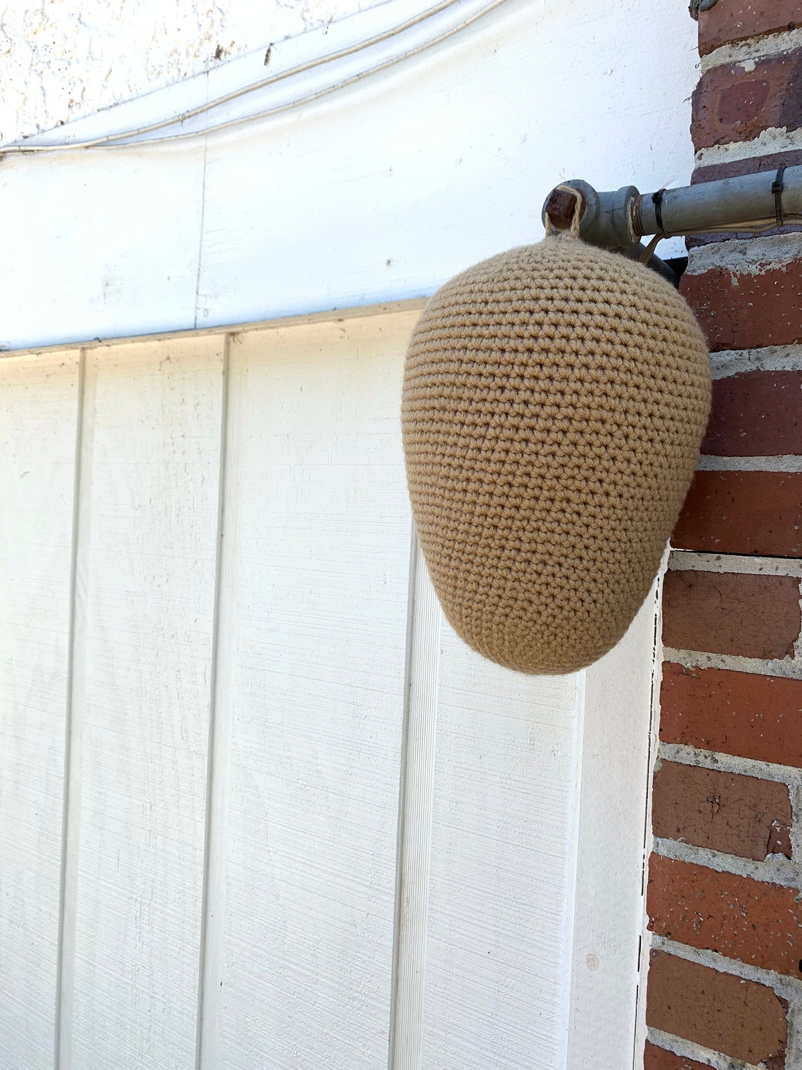 Crochet Hornet Nest/wasp and Hornet Deterrent/natural Hornet - Etsy