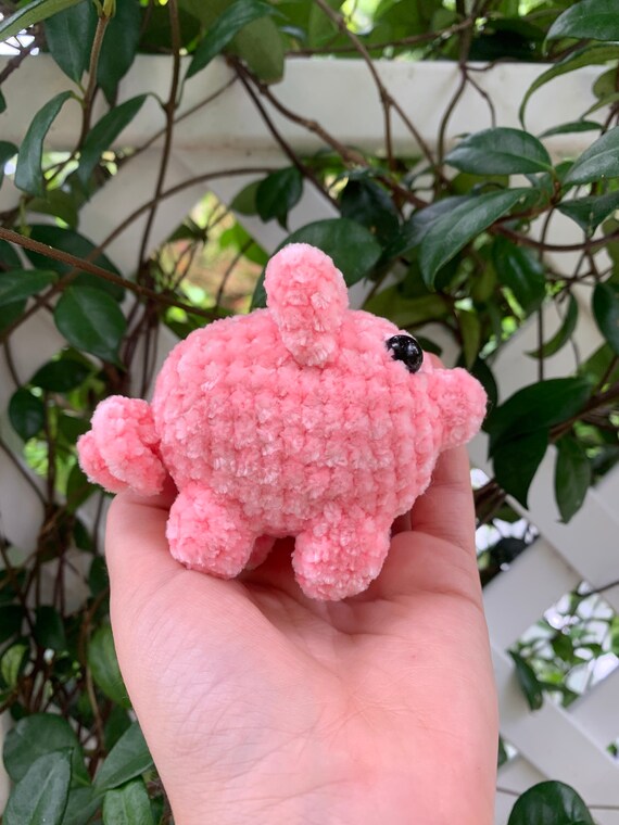 Toys & Games Toys Stuffed Animals & Plushies Handmade Mini Velvet Pigs ...