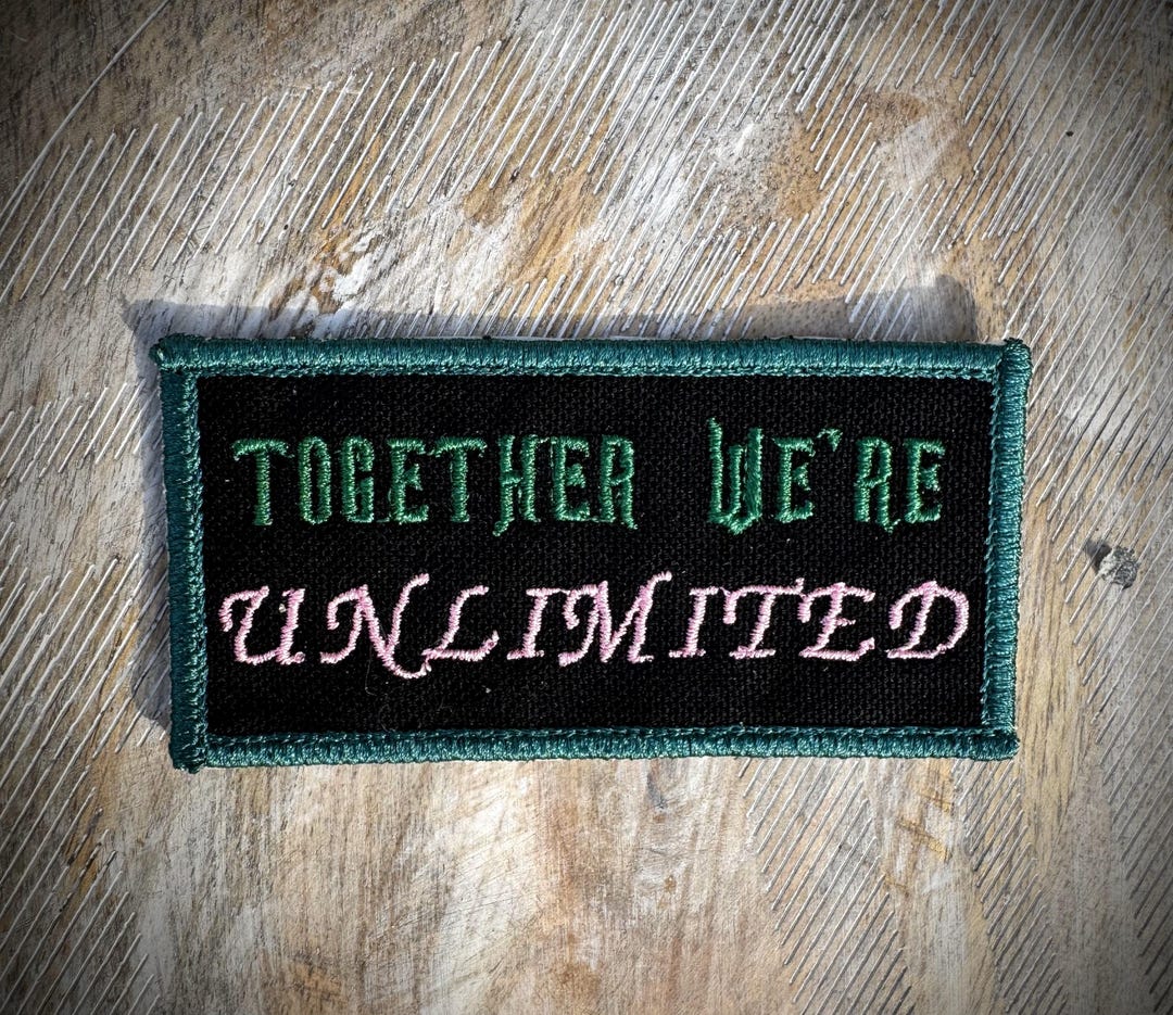 Wicked Movie Patch: "together We're Unlimited" Canvas Patch - Etsy