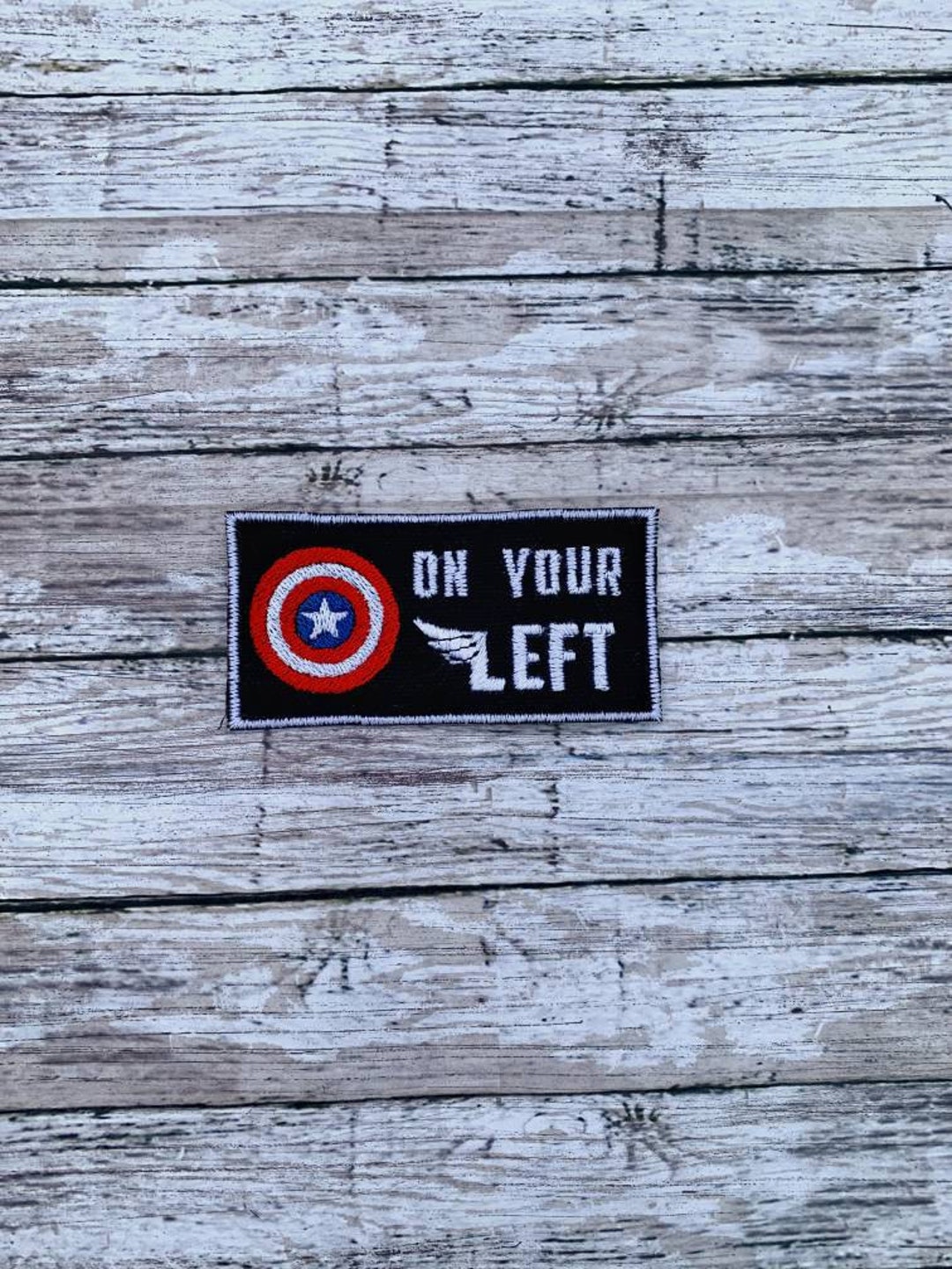 On Your Left Patch, Inspired by Captain America and Falcon, Exclusive ...