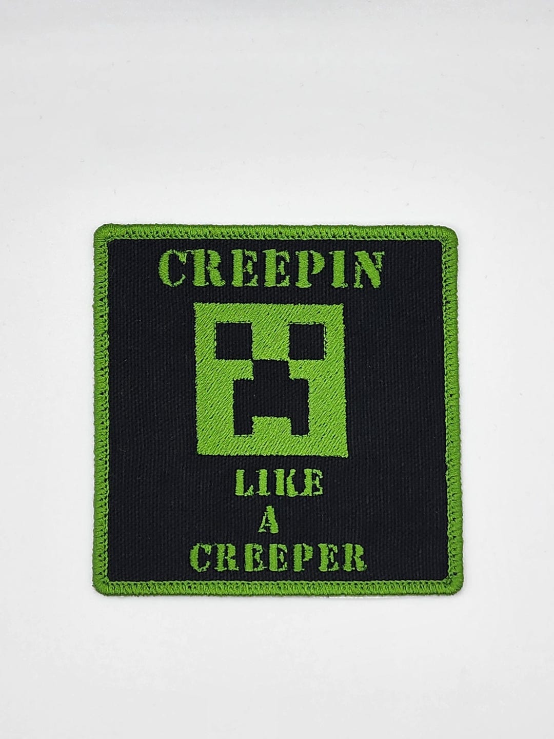 Minecraft Inspired Creeper Patch, Exclusive - Etsy
