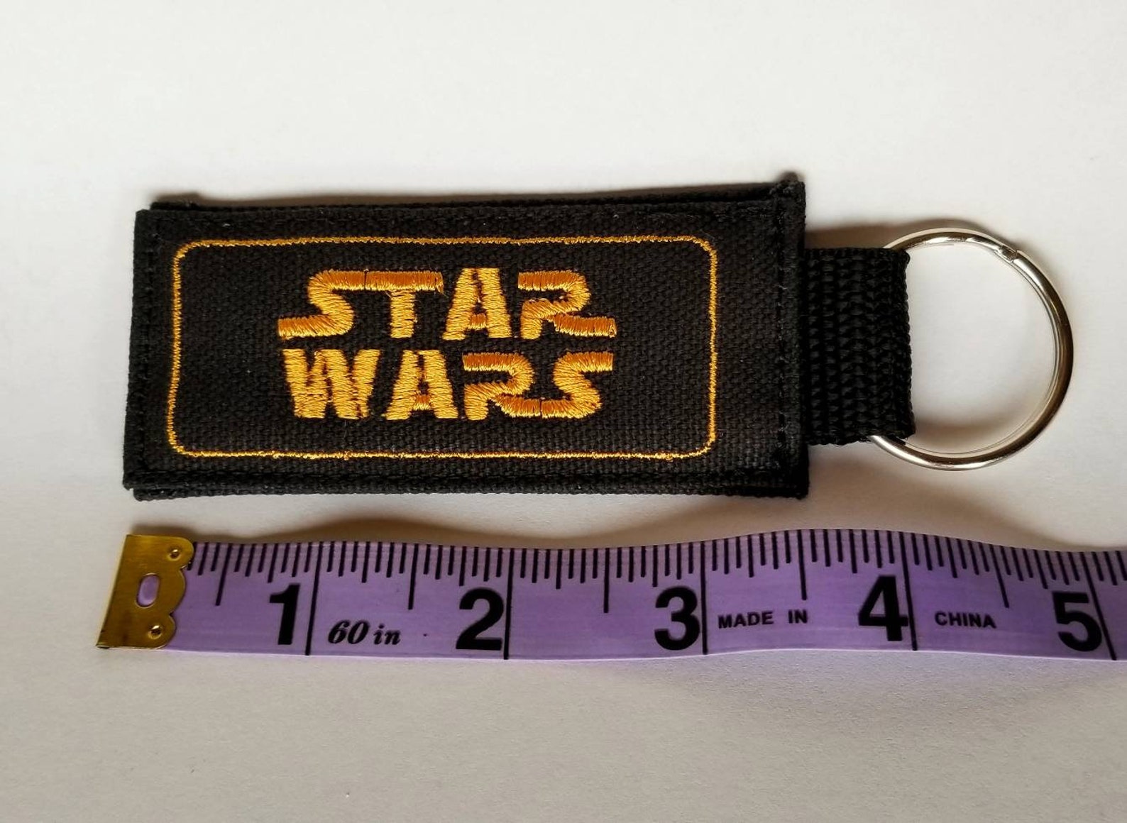 Star Wars Inspired Keychain Key Tag Original Logo Exclusive - Etsy