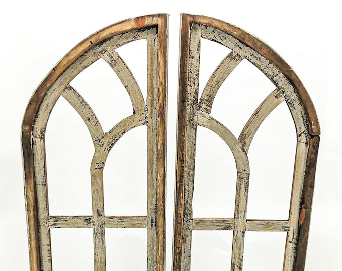 Cathedral Wood Arches Farmhouse Style - Etsy