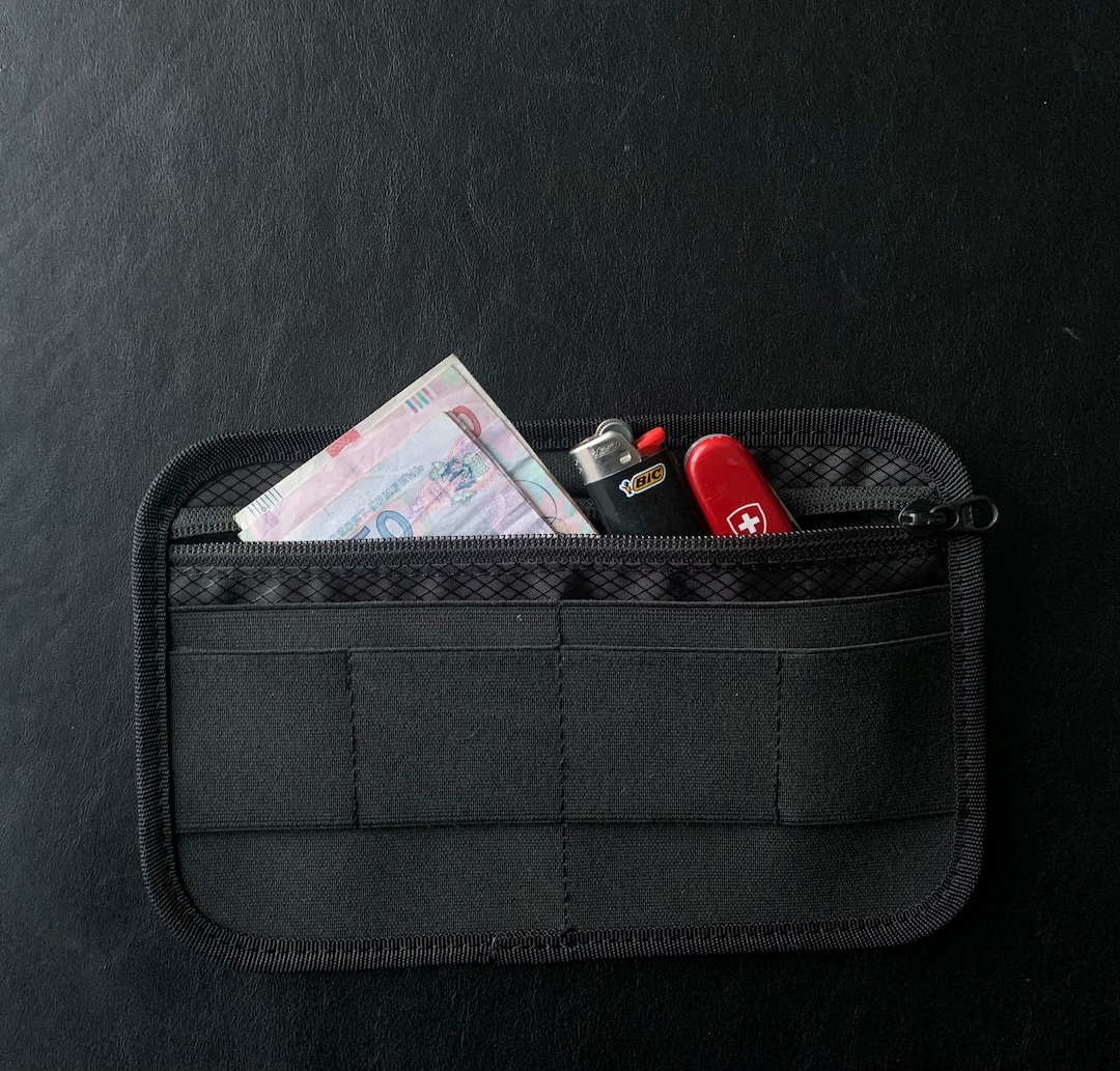 Velcro Panel Organizer Type 2, EDC Pocket Organizer EDC Pouch EDC ...