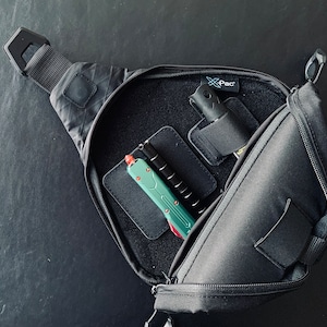 Tactical EDC Bag,sling Crossbody Pack,ergonomic Holster Bag,military ...