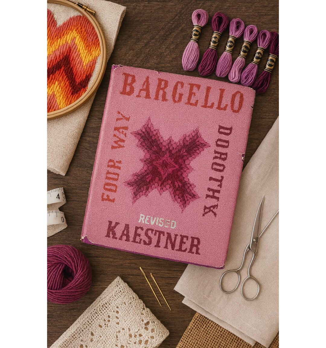 Vintage Bargello Needlepoint Pattern Book: Four-way Stitching Guide - Etsy