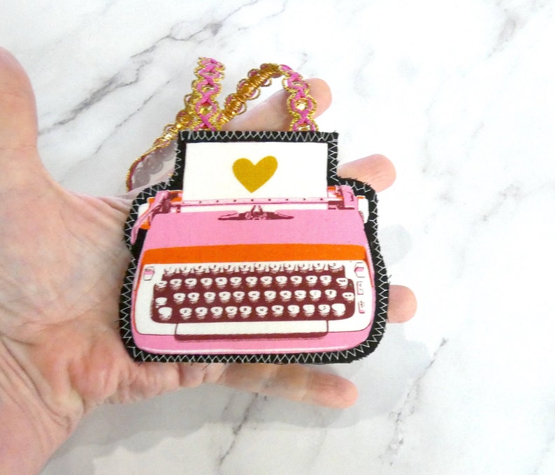 VINTAGE STYLE TYPEWRITER Ornament One of a Kind Love Letter - Etsy