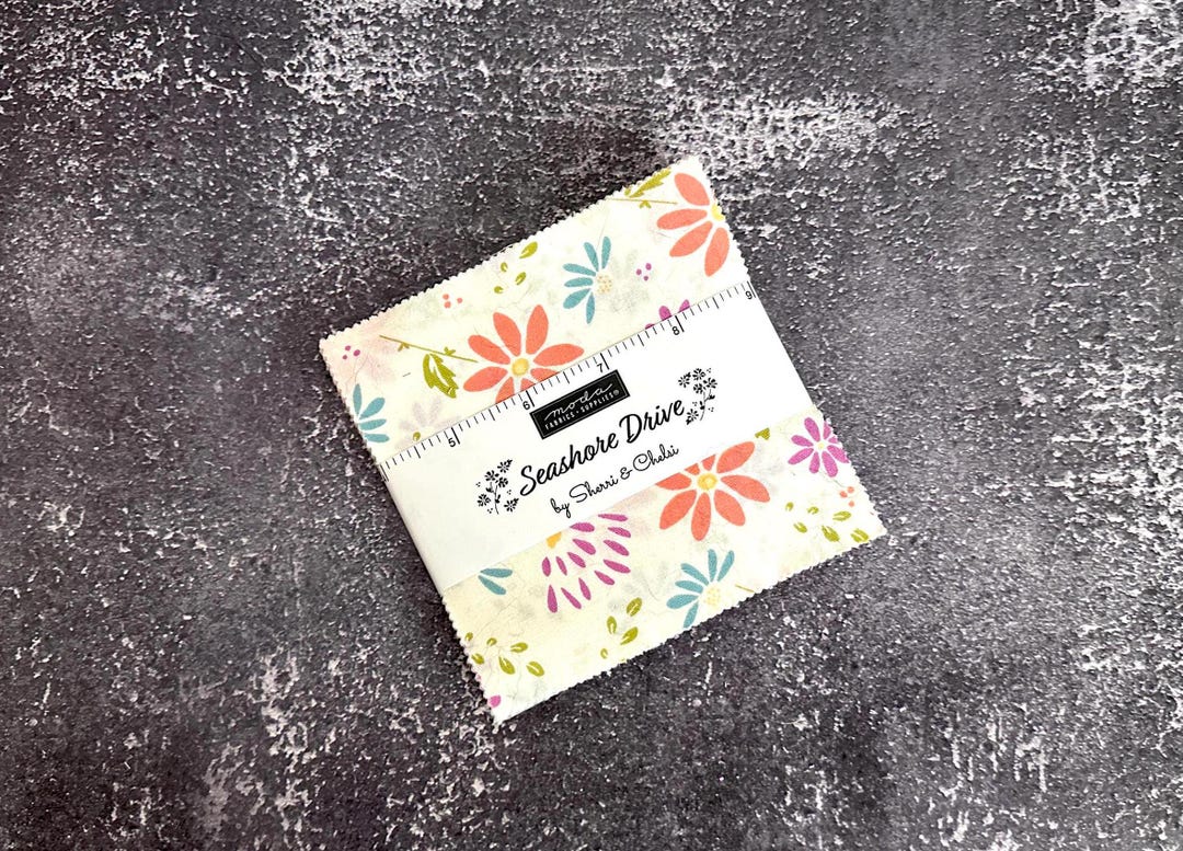 Seashore Drive Charm Pack by Sherri and Chelsi for Moda Fabrics for ...