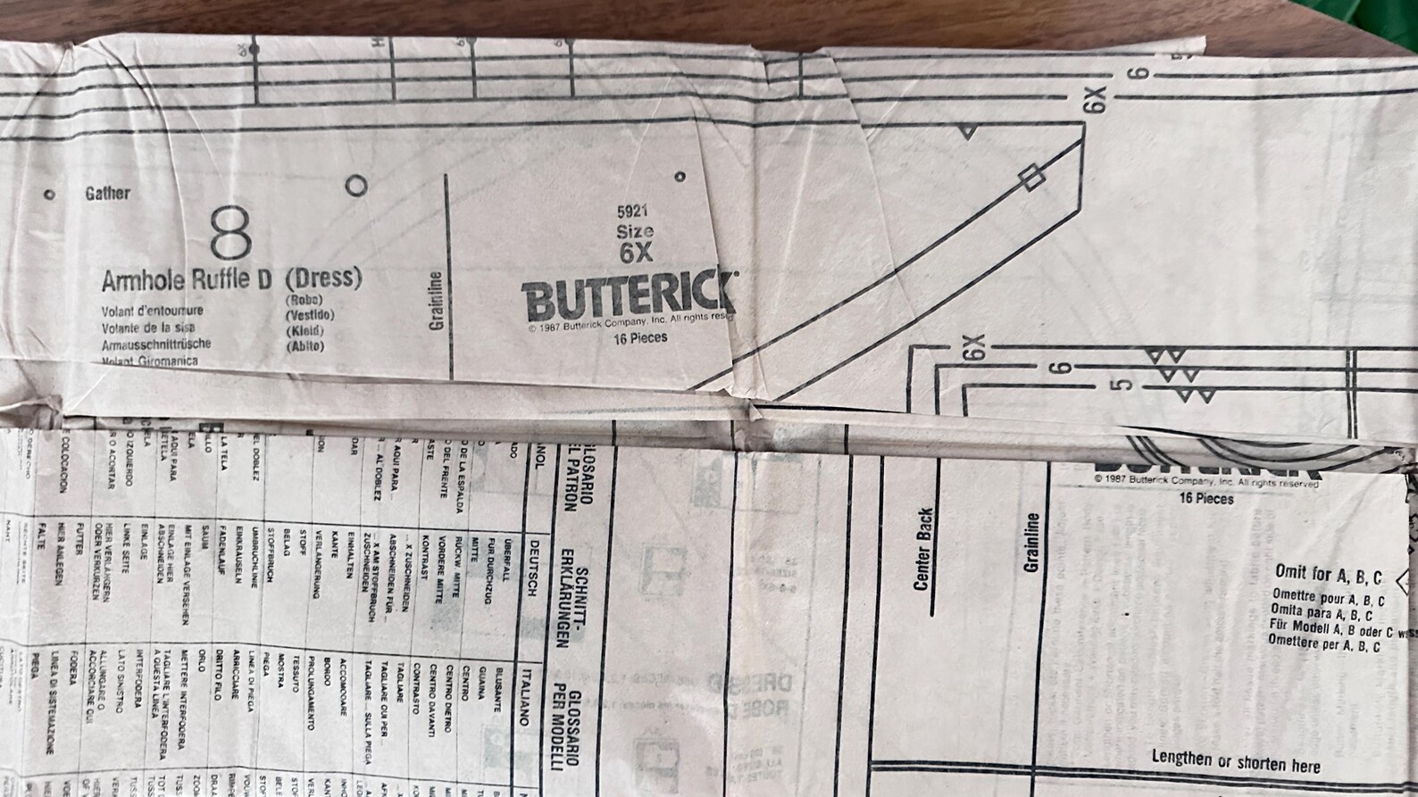 Vintage Butterick Classics 5921 Girls Dress & Slip Pattern UNCUT, Size ...