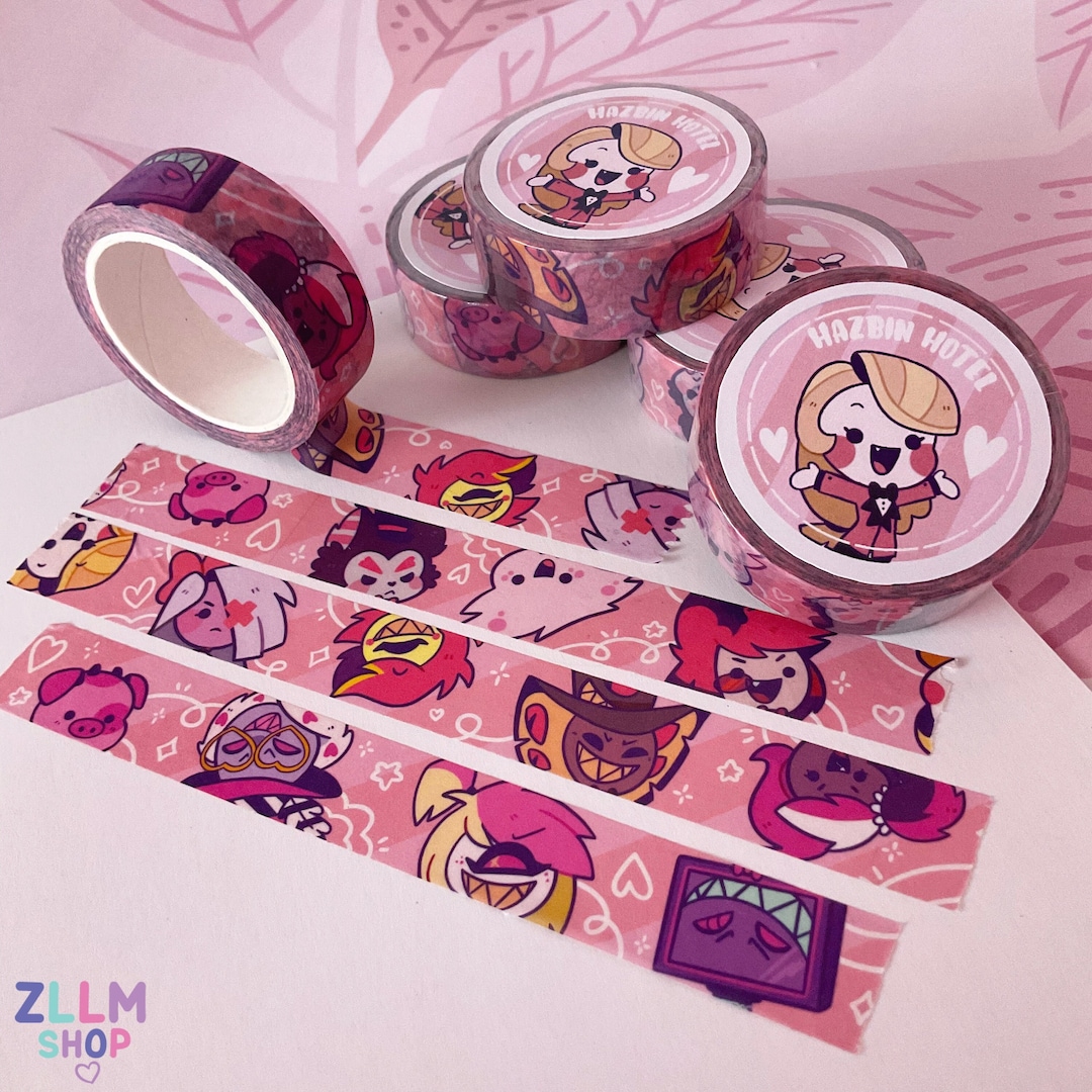 PRE-ORDER Hazbin Hotel: Washi Tape - Etsy