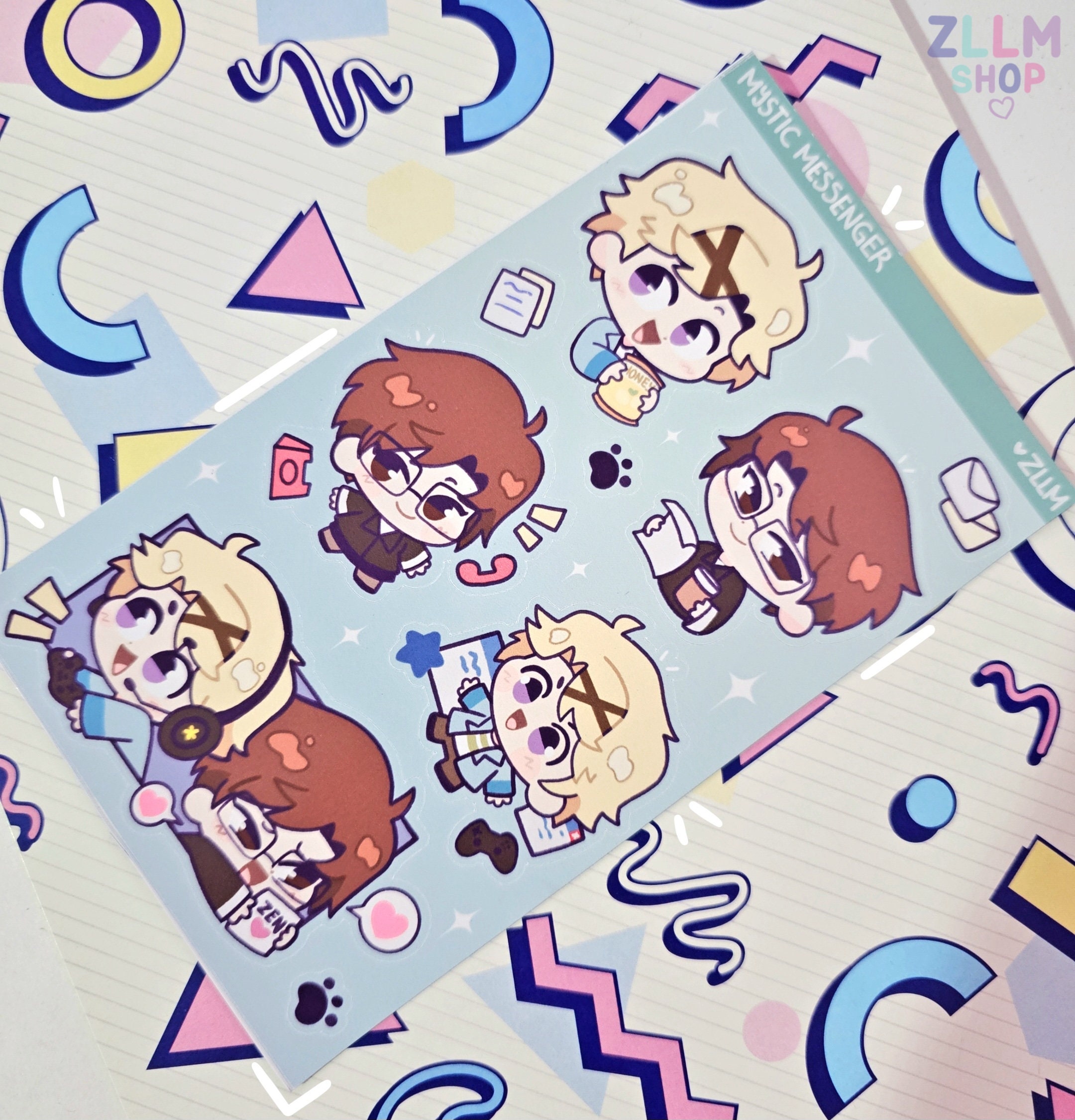 LAST CHANCE | Mystic Messenger | Sticker Sheet - Etsy
