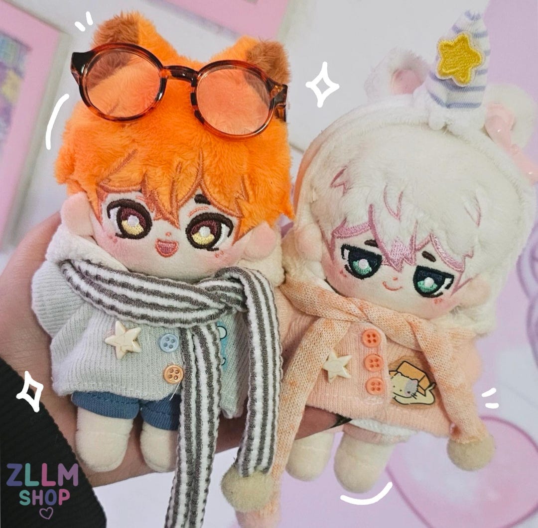 Saeran & 707: Mystic Messenger Mini Doll 10cm - Etsy