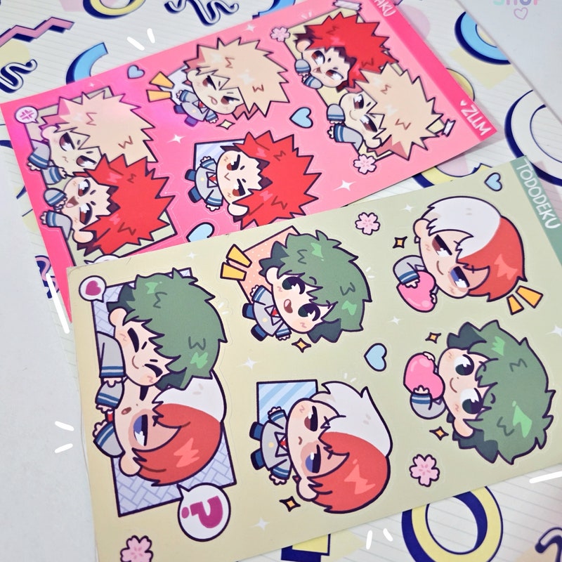 Todoroki Drawing - Etsy