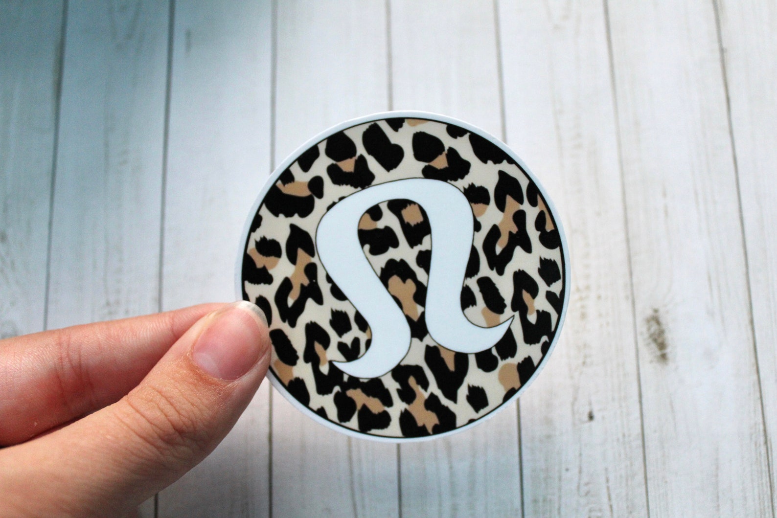 Cheetah Print Lululemon Vsco Sticker Cheetah Print Vsco | Etsy