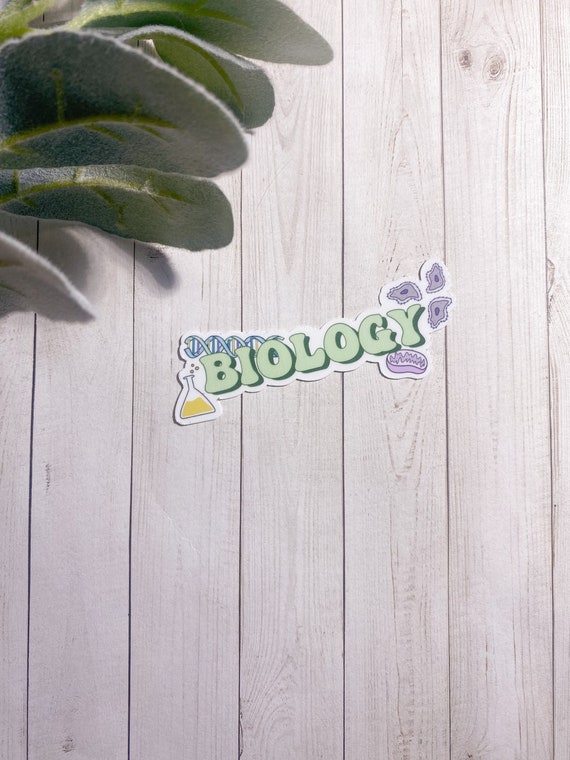 Biology Sticker College Major Sticker Laptop/ Water Bottle | Etsy