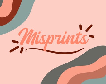 Misprint Stickers - Etsy