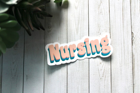 Nursing Sticker Nursing College Sticker Laptop/ Water | Etsy