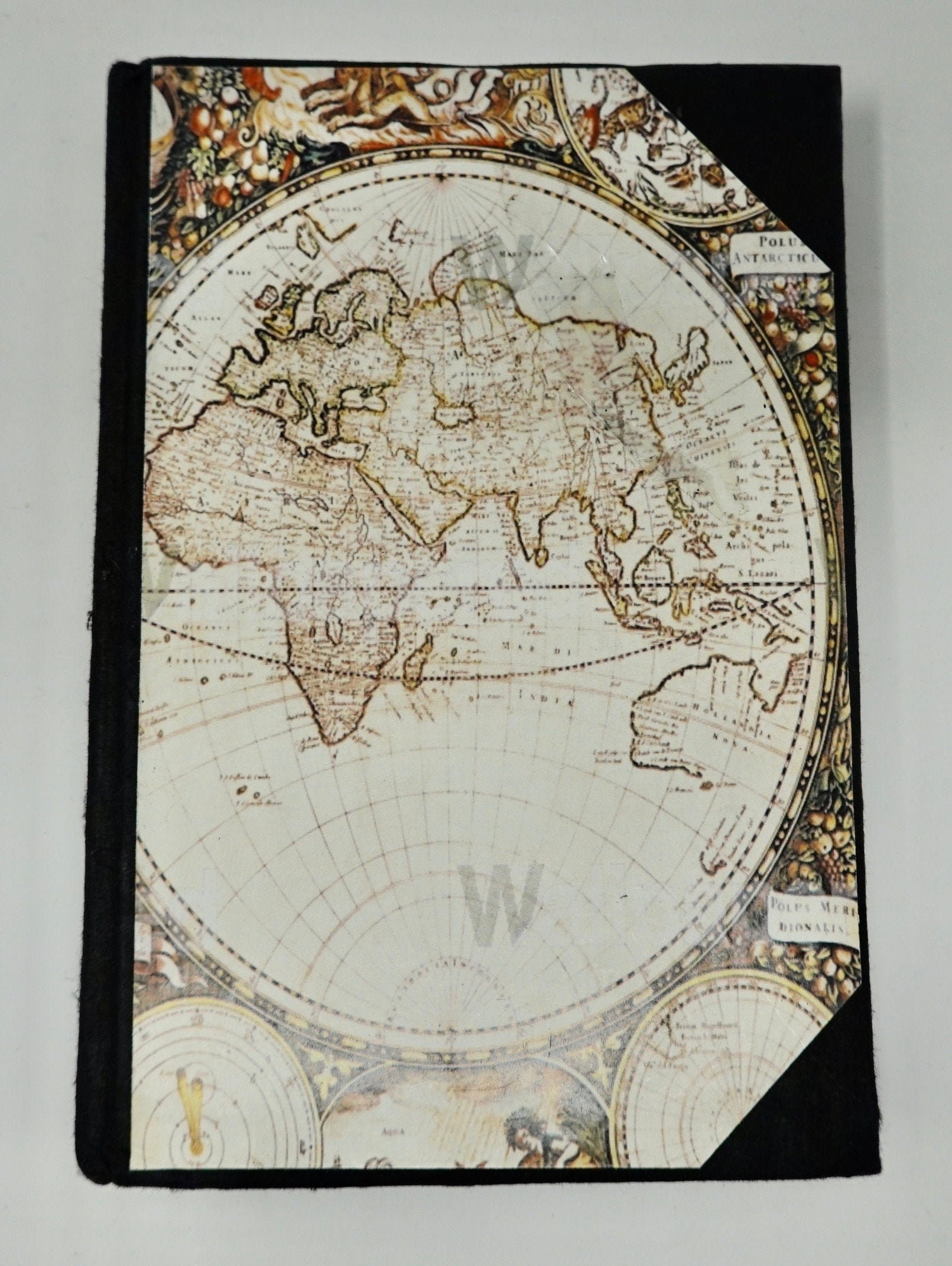 Cuaderno Mapa del Mundo. Diario Diario de viaje | Etsy
