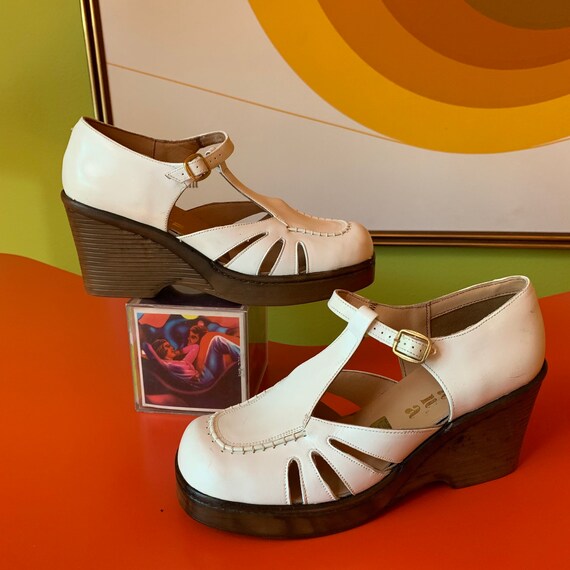 70s summer wedges - Gem