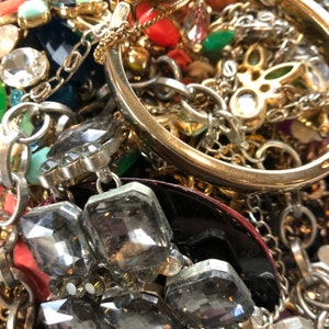 Lot 230: 5lbs. Crafting Junk Lot for Jewelry Making Re-purpose Beads ...