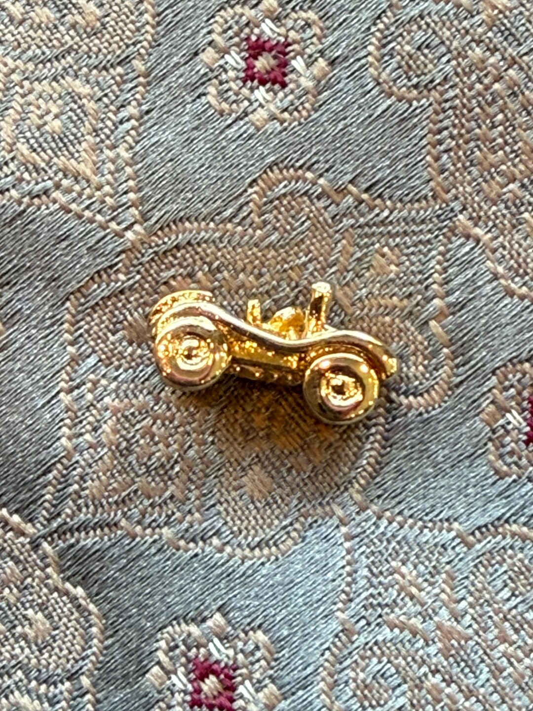 Tie Tack Model A Model T Gold Tone Tiny Sarah Coventry W/chain Vintage ...