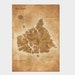 Jurassic Park Isla Sorna Map Poster: the Lost World, Site B - Etsy