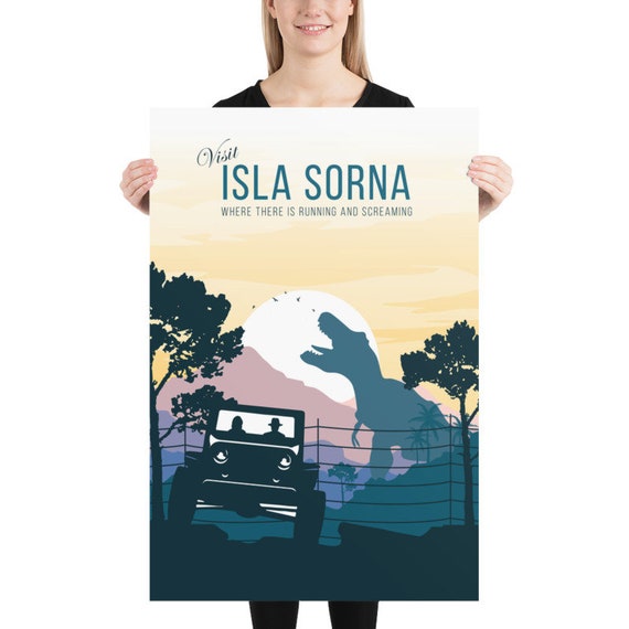 Originele Poster Van Jurassic Park