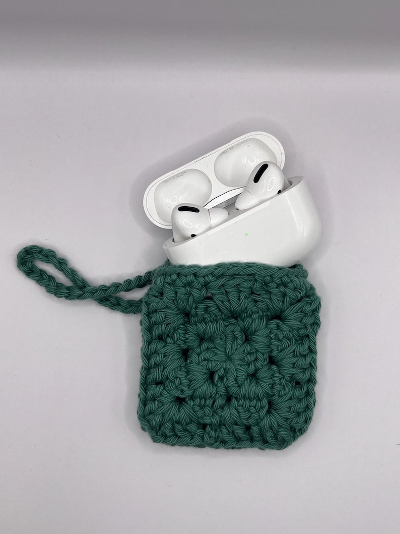 AirPod Case / Crochet Case / Granny Square Pouc / Headphone Case ...