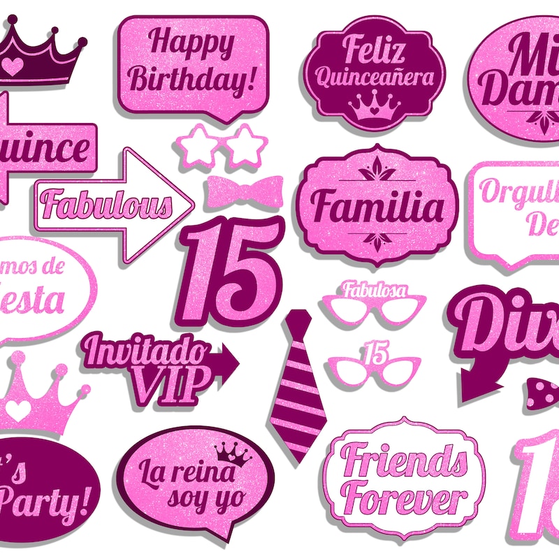 Pink Photo Props - Etsy