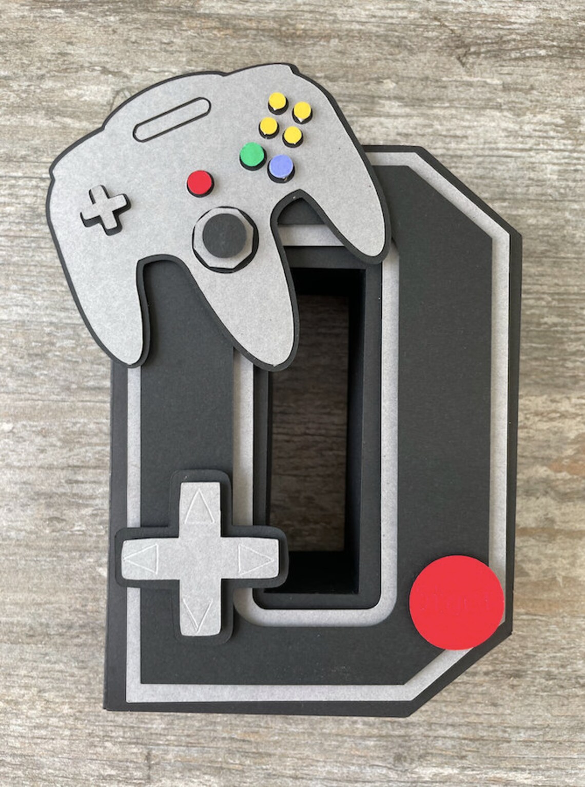 Gamer Theme 3D Paper Letters or Number Custom Gamer Decoration - Etsy