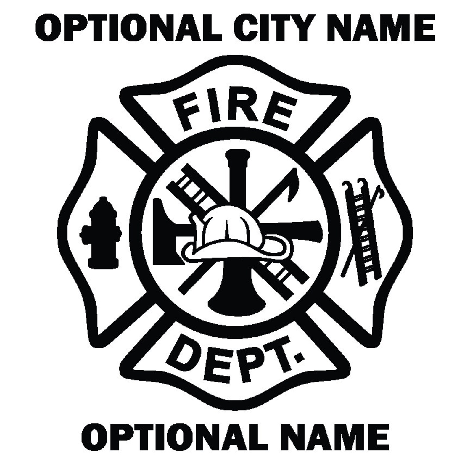 Firefighter Quarter Zip Pullover | Military First Responder Gift ...