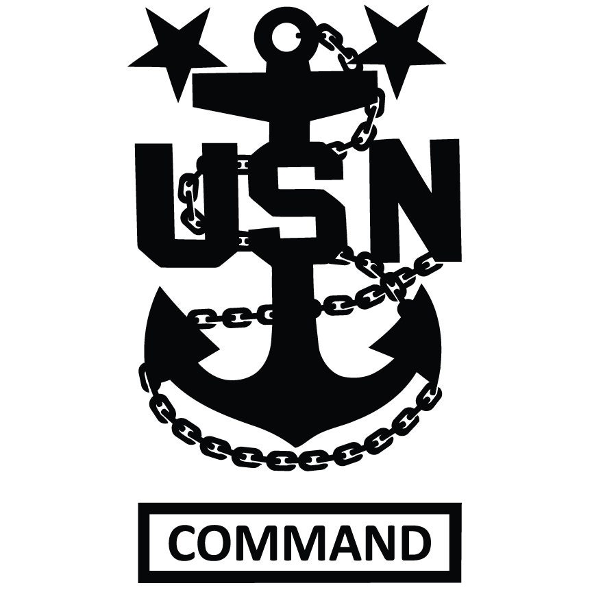 US Navy Command Master Chief Quarter Zip - Etsy