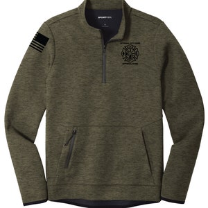 Firefighter Quarter Zip - Etsy