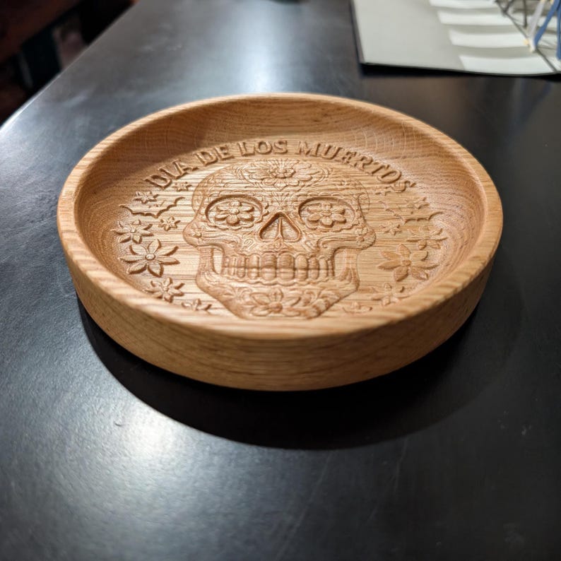Halloween Jack-o'-lantern & Skull Dish CNC, 3D Print Files (STL ...
