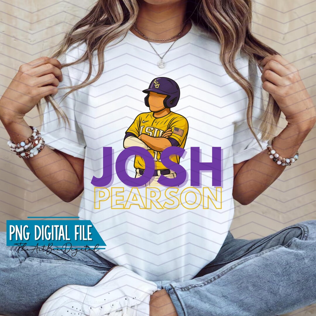 LSU Baseball Tigers PNG, Josh Pearson, Geauxmaha 2025 Digital File ...