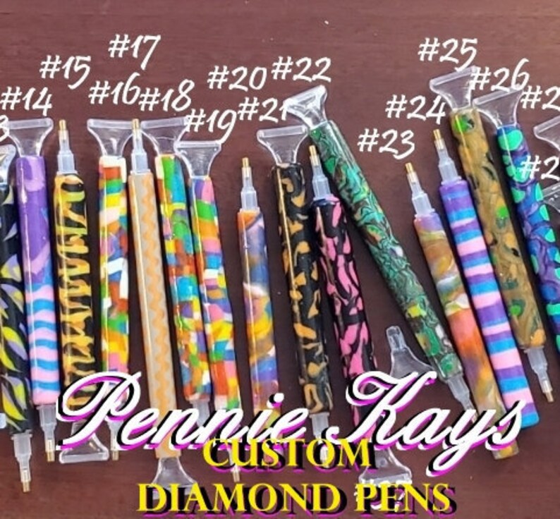 Diamond Art Painting Pens DP Custom Diamond Drill Pens Dual | Etsy