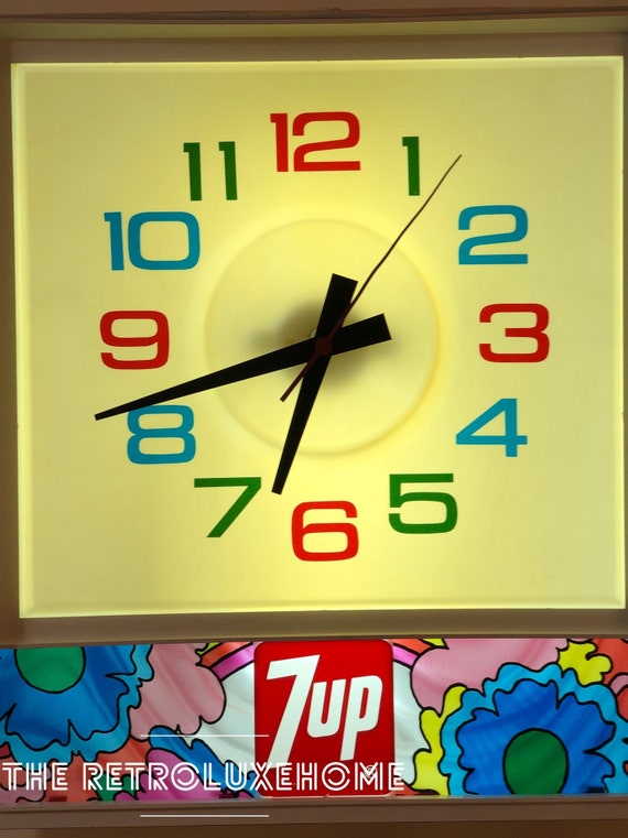 43％割引【新発売】 Peter Max 7UP clock 60s 70s vintage その他 インテリア小物-OTA.ON.ARENA ...