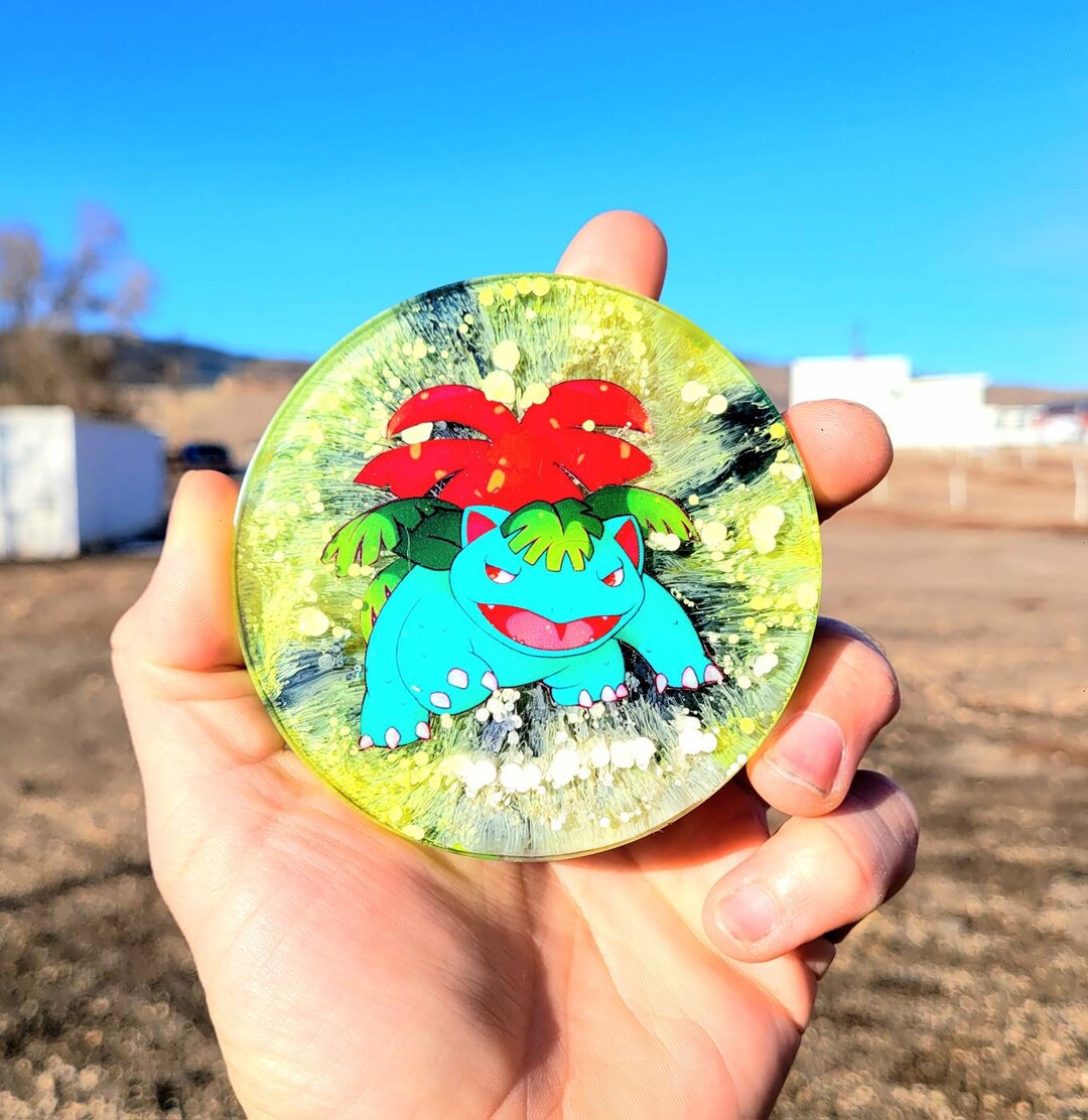Disc Golf Mini Marker Placement Holder (venasaur) by Gripleys Gifts and ...