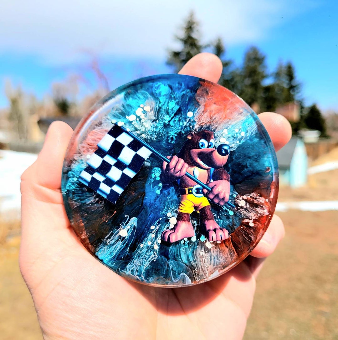 Disc Golf Mini Marker Placement Holder (bear) by Gripleys Gifts and ...