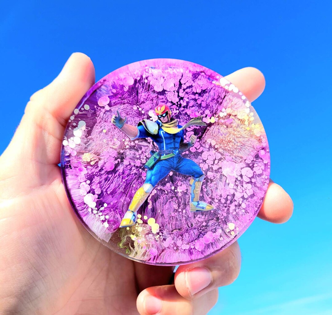 Disc Golf Placement Holder Mini Marker (captain Falcon) by Gripleys ...