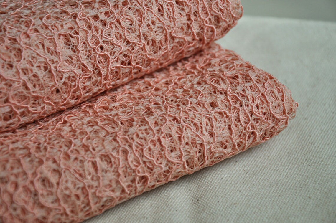 4 Colors 1 Yard Lace Fabric White Black Blue Pink Mesh Embroidery Soft ...