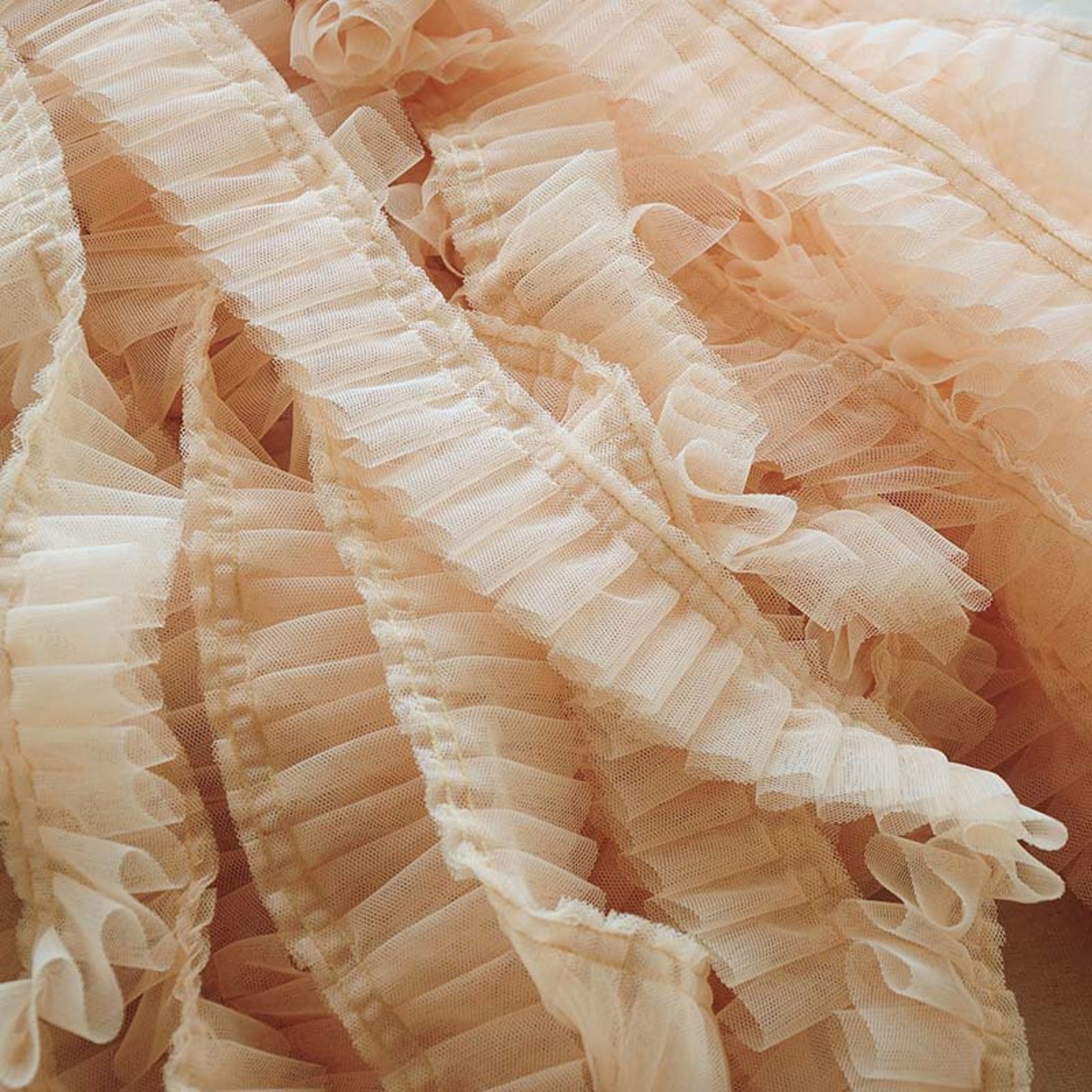 9 Colors Lace Fabric Tutu Tulle Ruffled Floding Lolita Lace | Etsy