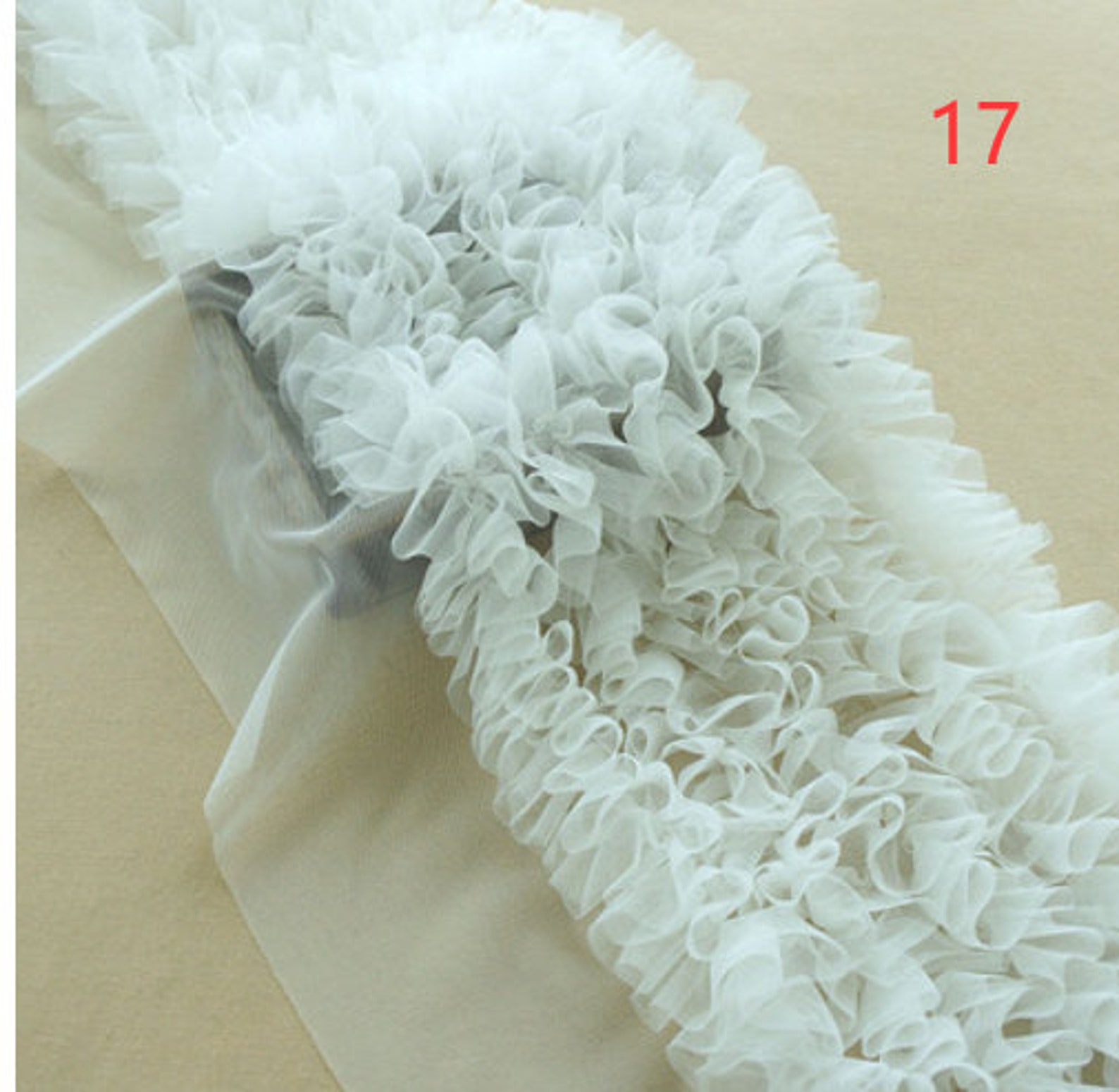 17 Colors Lace Fabric Tutu Tulle Ruffled Floding Lolita Lace | Etsy