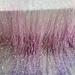 Fulled Beaded Sequin Gradient Pink Lace Fabric Exquisite Soft Tulle ...