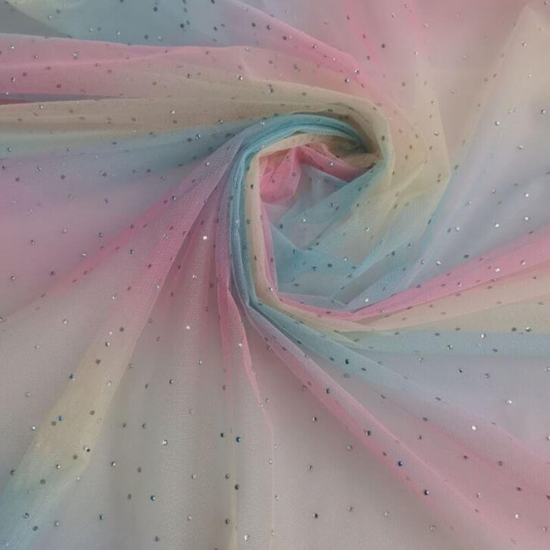 Rainbow Fabric - Etsy