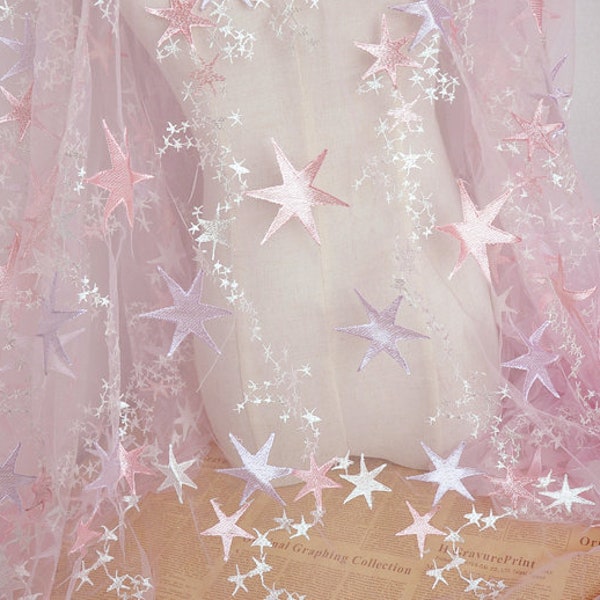 Pink Star Dress - Etsy