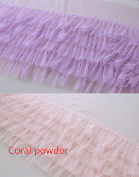 17 Colors Lace Trim Apricot Ruffled Floding Lolita Pleated Lace Wedding ...