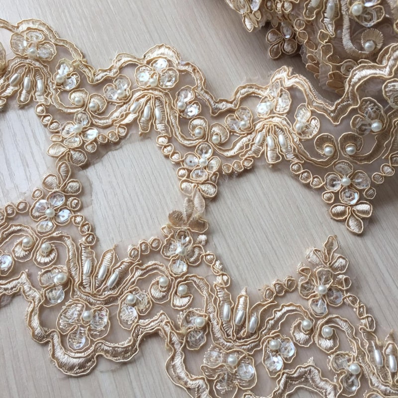 Beaded Lace Trim - Etsy