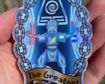 Avatar Toph Sticker | Etsy
